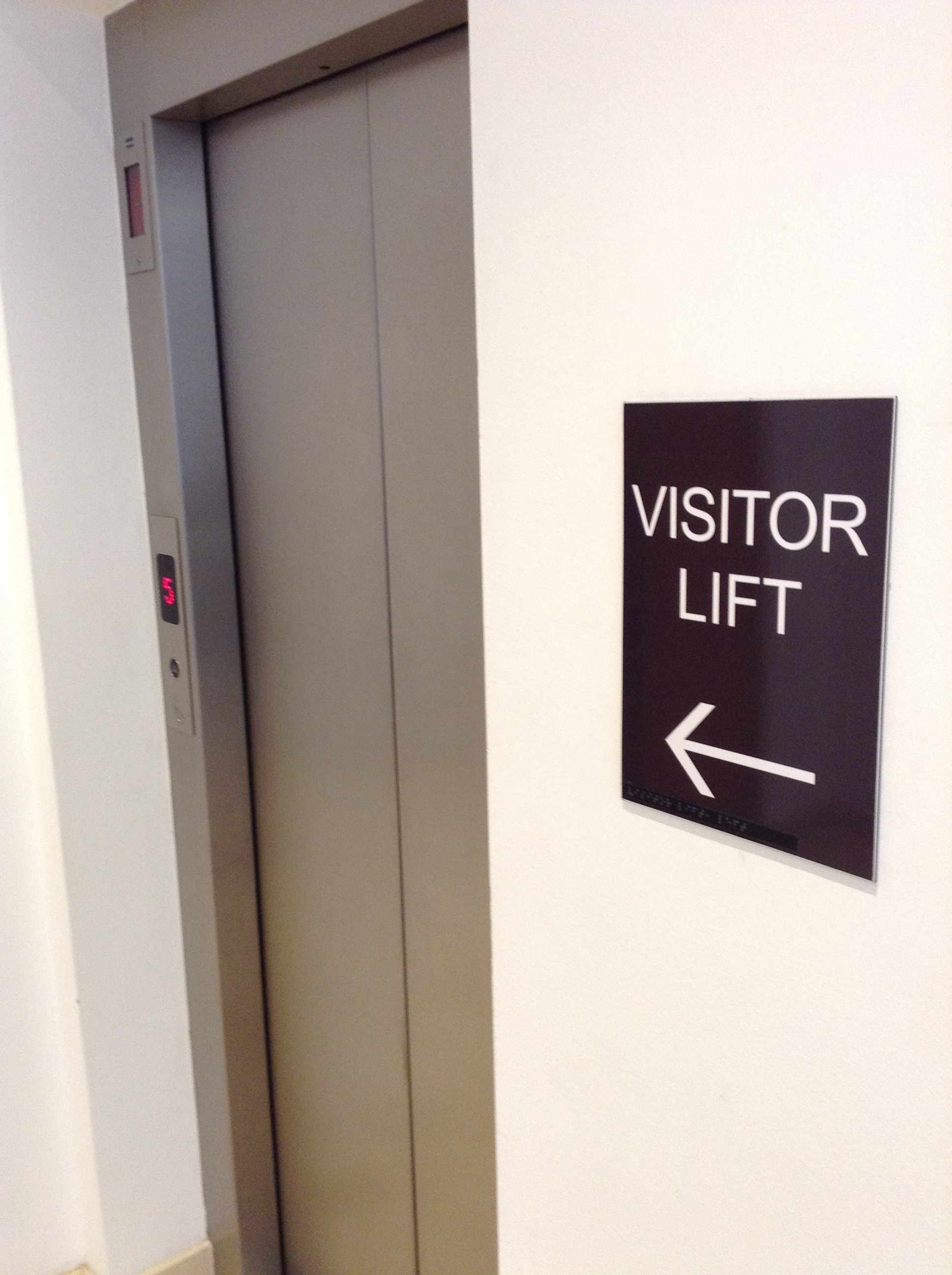 3 Go to the Visitor Lift – Haemophilia Scotland